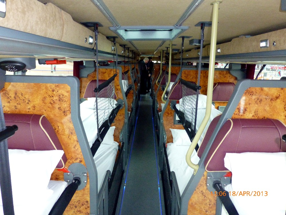 Megabus Gold Interior